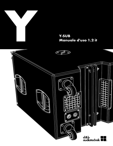 D&B Y-SUB Manuale utente | Manualzz
