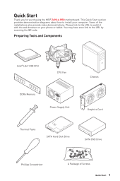 MSI MS-7C75 - Owner's manual, User manual