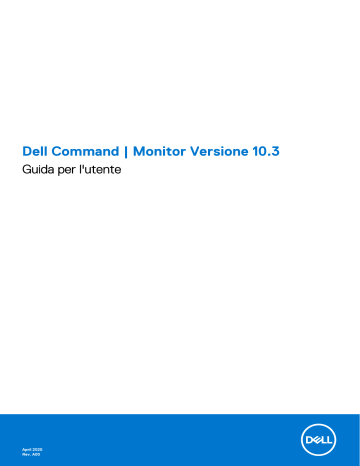 Dell Monitor Command User's Guide | Manualzz