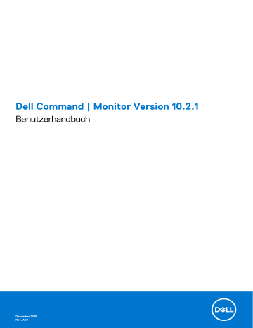 Dell Monitor Command User's Guide | Manualzz