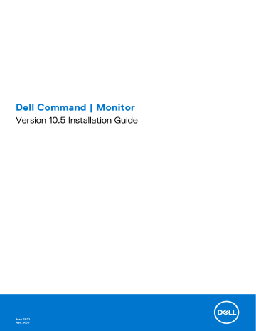 Dell Monitor Command User's guide | Manualzz