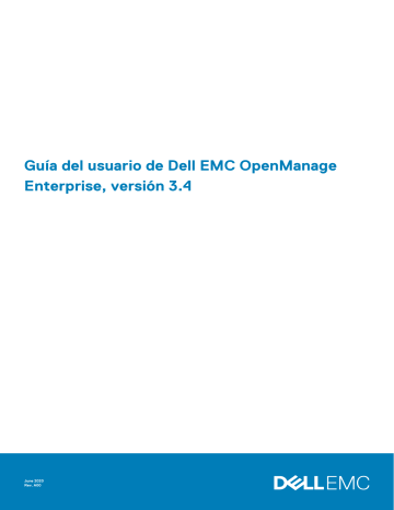Dell EMC OpenManage Enterprise software User's Guide | Manualzz