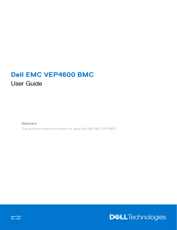 Dell Networking VEP4600 8-Core access platform User's guide | Manualzz