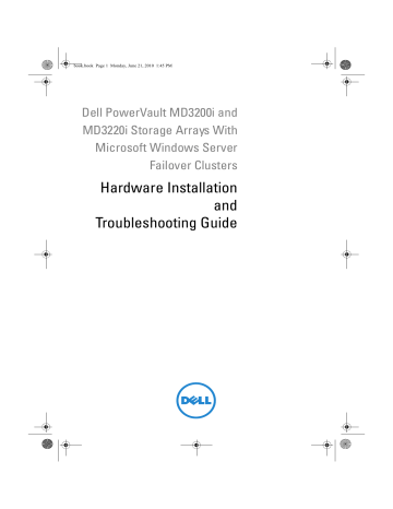 Dell PowerVault MD3200i and MD3220i Owner's Manual | Manualzz