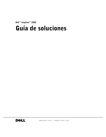 Dell Inspiron 2500 laptop User's Guide | Manualzz