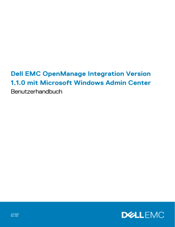 Dell OpenManage Integration software User's Guide | Manualzz