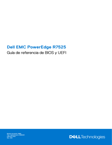 Dell PowerEdge R7525 server Guia de referencia | Manualzz
