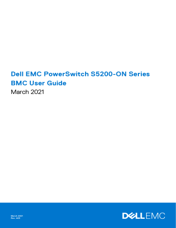Dell PowerSwitch S5232F-ON Owner's Manual | Manualzz