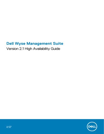 Dell Wyse Management Suite software User's guide | Manualzz