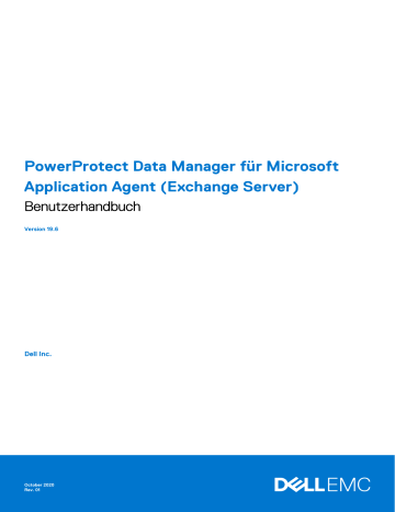 Dell PowerProtect Data Manager User's Guide | Manualzz