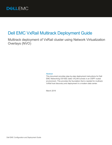 Dell VxRail P570 Deployment Guide | Manualzz
