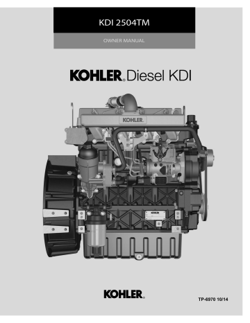 Kohler 30REOZK Industrial Diesel Generator Operation Manual | Manualzz