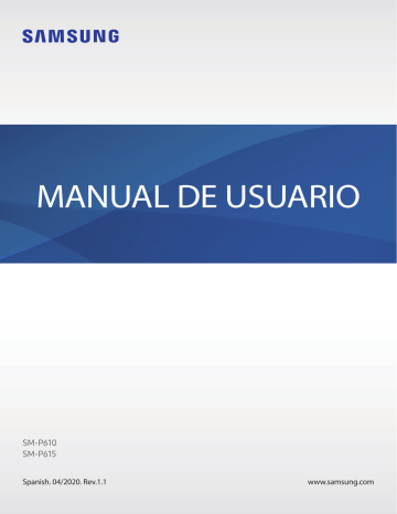 Samsung Galaxy Tab S6 Lite 4G Manual de usuario | Manualzz