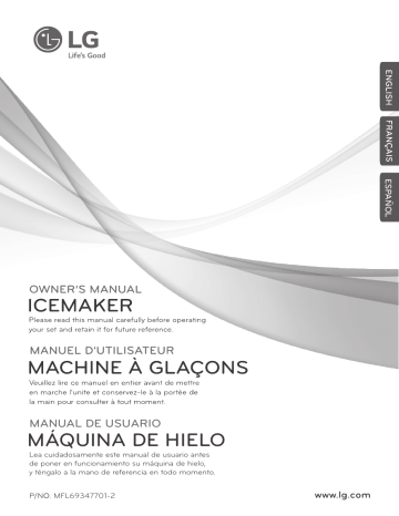 LG LK65C Refrigerator Ice Maker Filler Kit Manual | Manualzz