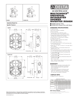 Delta R22000 - Installation manual, Manual, Operating manual ...