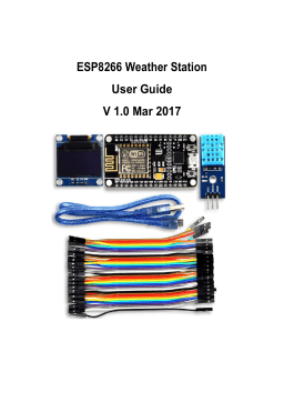 Espressif ESP8266 Series - User manual, Manual