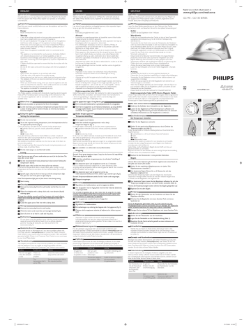 Philips GC146 User Manual | Manualzz