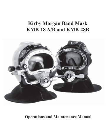 Kirby Morgan KMB-28B Operation And Maintenance Manual | Manualzz