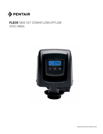 Pentair FLECK 5800 SXT Service Manual | Manualzz