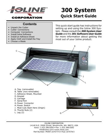Ioline 300 Quick Start Manual | Manualzz