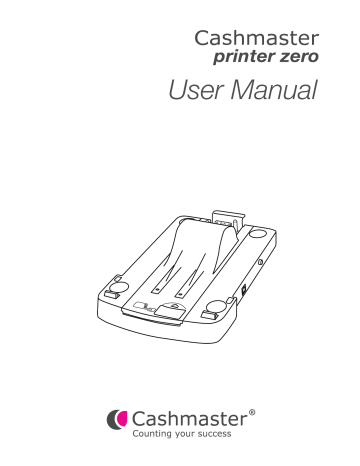 Cashmaster Printer Zero User Manual | Manualzz