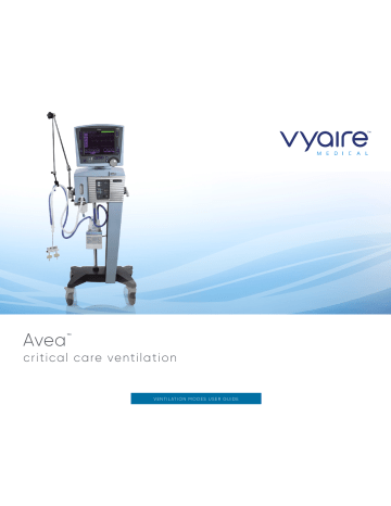 Nasal CPAP/IMV. Vyaire Avea | Manualzz