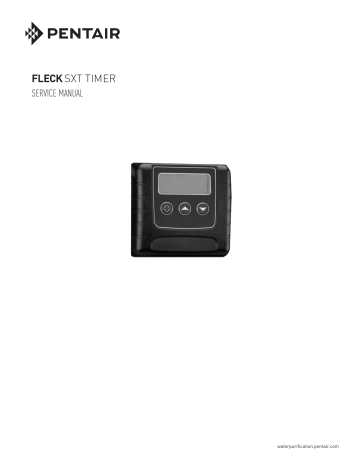 Pentair FLECK SXT Service Manual | Manualzz