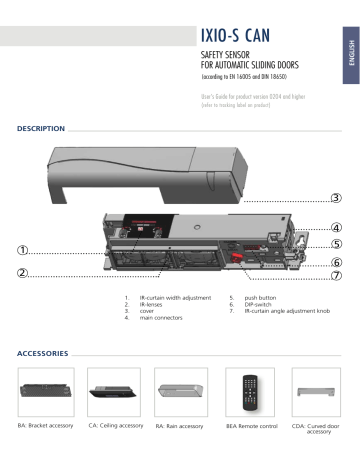 BEA IXIO-S User Guide | Manualzz