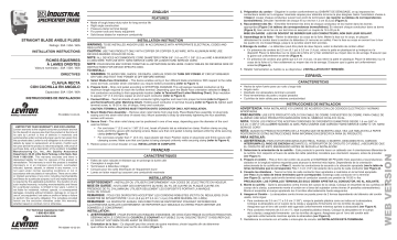 Leviton 9530-P Straight Blade Plug Instruction Sheet | Manualzz