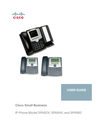 Cisco Systems SPA94X IP Phone User guide | Manualzz