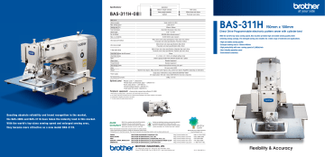 Brother BAS-311H Sewing Machine User manual | Manualzz