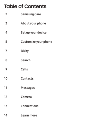 Samsung Smartphone Galaxy User Manual | Manualzz