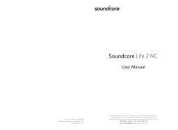 Soundcore SoundCore - User manual, User Guide, Quick start Guide
