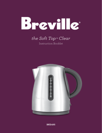Breville The Soft Top Clear Instruction manual | Manualzz
