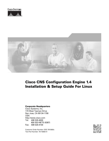 Cisco Configuration Engine Installation and Configuration Guide | Manualzz