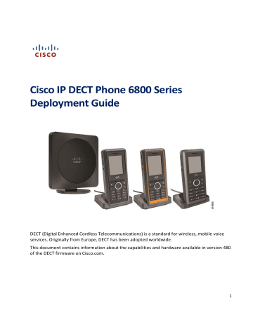 Cisco IP DECT 6825 Guide | Manualzz