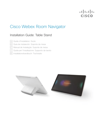 Cisco Webex Room Navigator Installation Guide | Manualzz