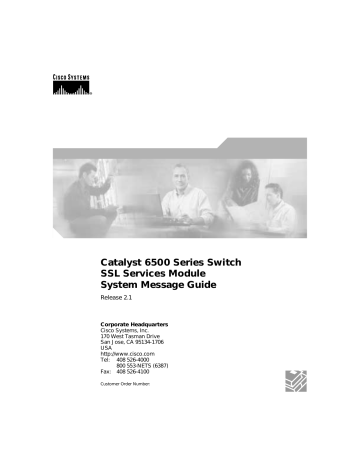 Cisco Catalyst 6513-E Switch Guide | Manualzz