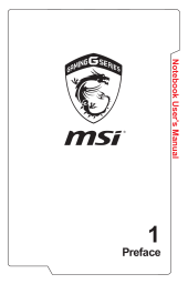 MSI MS-16J5 - Owner's manual, User manual