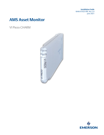 AMS VI Piezo CHARM Installation Guide | Manualzz