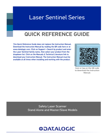 Datalogic Enhanced Laser Sentinel Laser Scanner Quick Manual | Manualzz