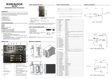 Datalogic MX-E Series Vision Processor Quick Manual | Manualzz