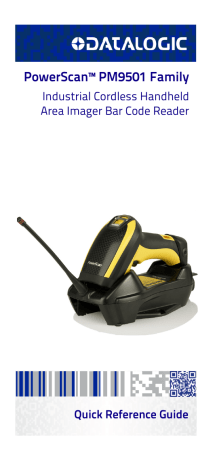 Datalogic PowerScan PD9531-DPM Evo Quick Reference Guide | Manualzz