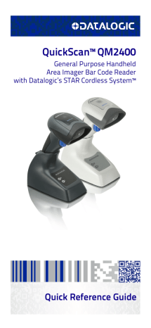 Datalogic QuickScan I QM2400 Quick Reference Guide | Manualzz