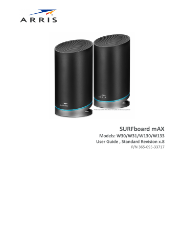 Arris mAX Pro W31 User Guide - Read, Download & Ask | Manualzz