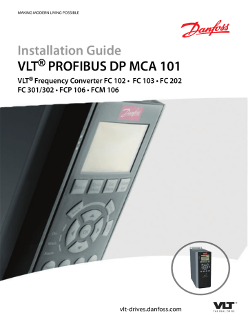 Danfoss VLT Refrigeration Drive FC 103 Installation Guide | Manualzz