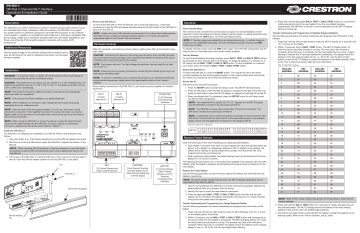Crestron DIN-DALI-2 Guide | Manualzz