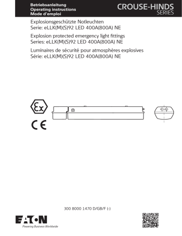 Eaton eLLK LED Operating instructions | Manualzz