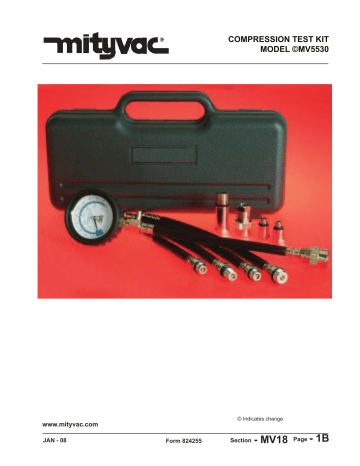 Mityvac MODEL MV5530 User Manual | Manualzz