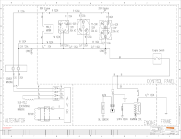 Wiring Diagram Portable Generator - Wiring Digital and Schematic